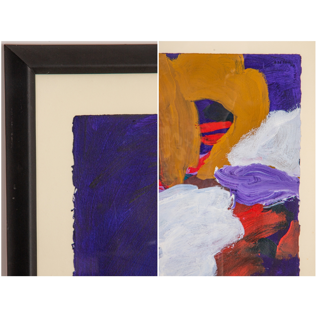 Andrea Hahn | Two Untitled Works | MutualArt