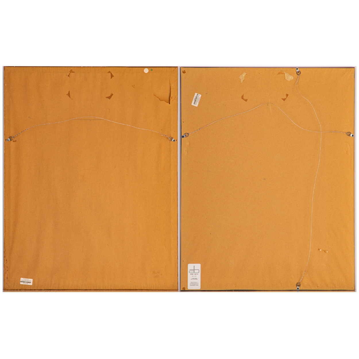 Andrea Hahn | Two Untitled Works | MutualArt