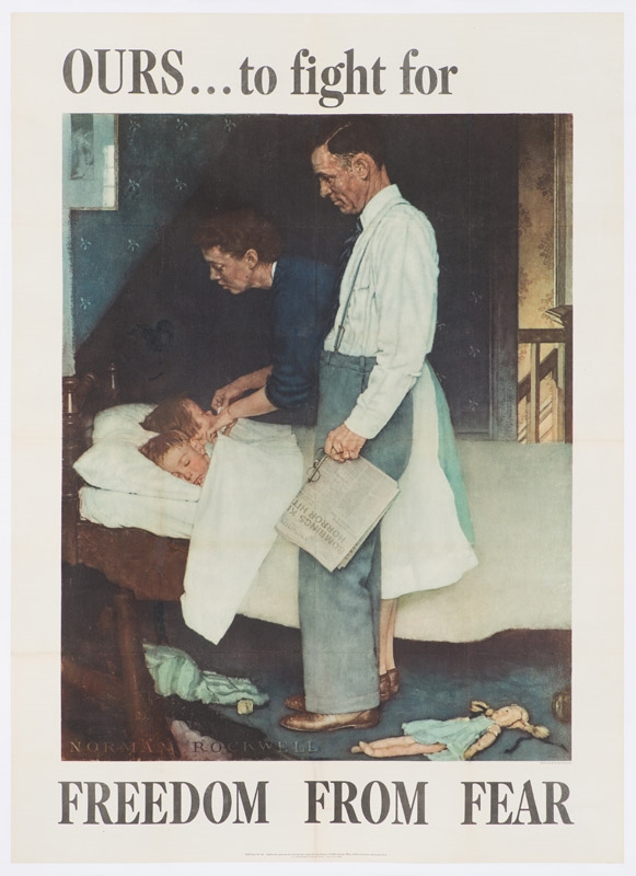 Norman Rockwell | (4) The Four Freedoms (1943) | MutualArt