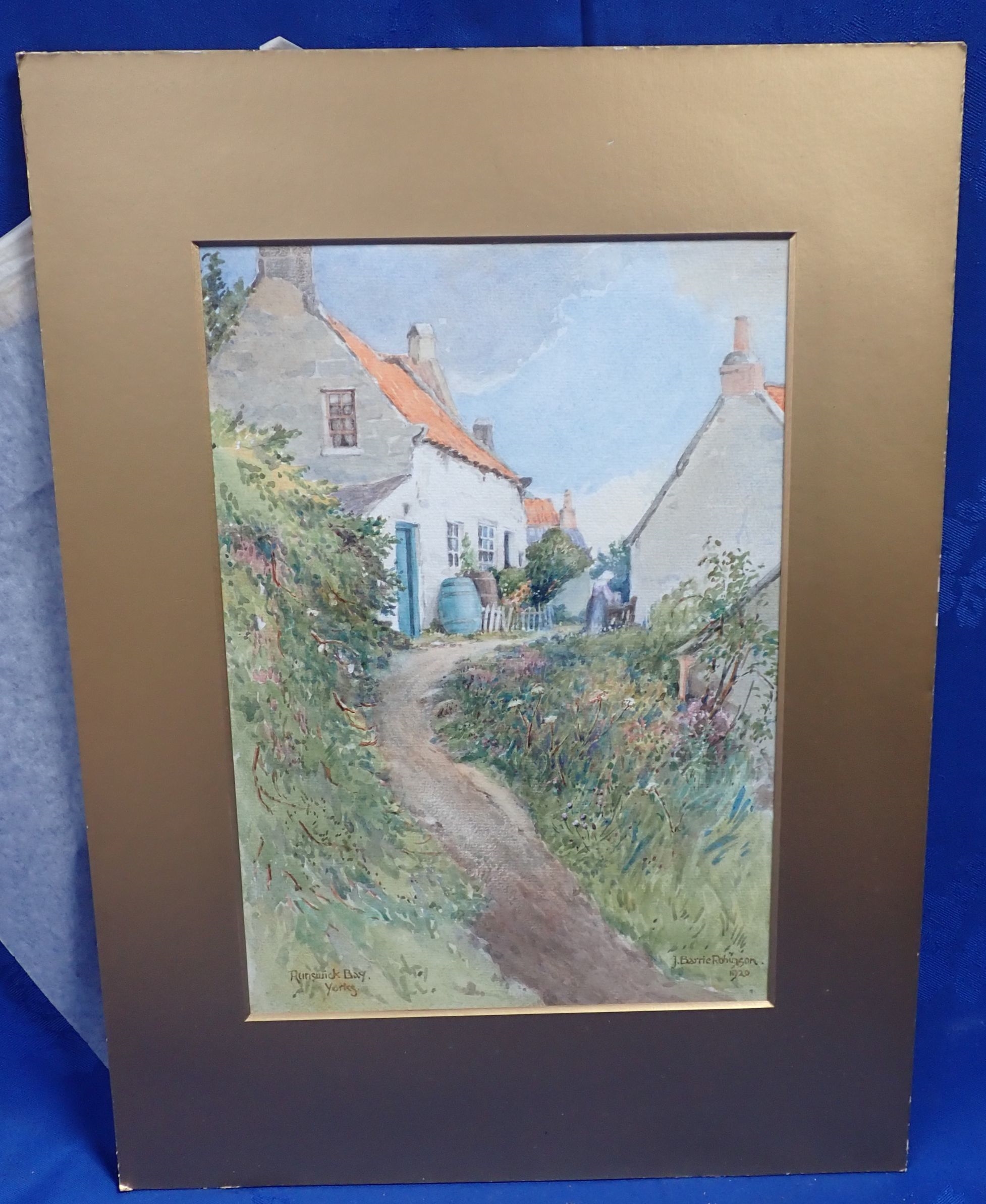 J. Barrie Robinson | 'RUNSWICK BAY, YORKS' (1920) | MutualArt