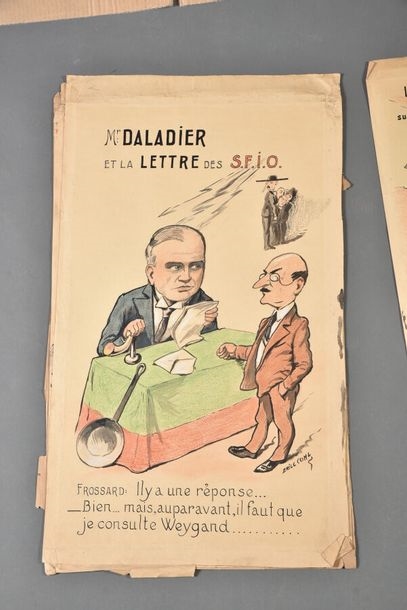 Emile Cohl | Set of seven drawings: | MutualArt