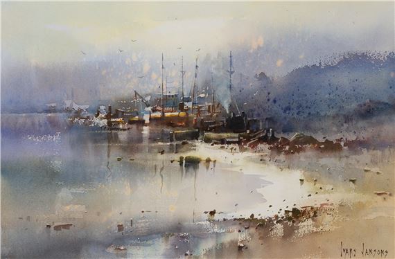 Ivars Jansons | The Boat Yard | MutualArt