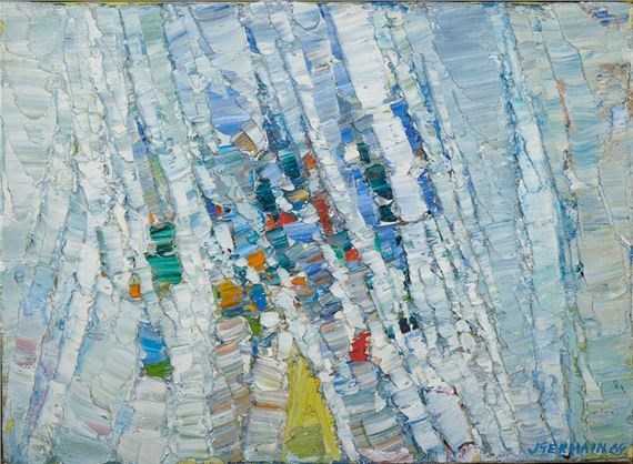 Jacques Germain | Abstract composition (1967) | MutualArt