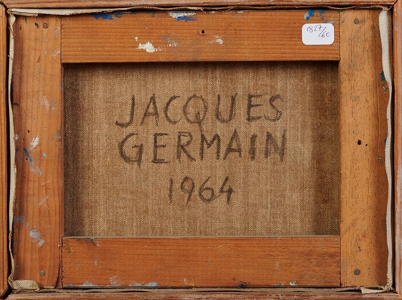 Jacques Germain | Abstract composition (1967) | MutualArt