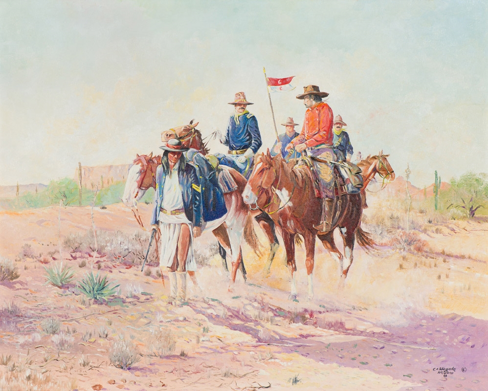 Curtis Wingate | Sixth Cavalry Scouts | MutualArt