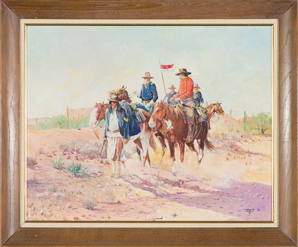 Curtis Wingate | Sixth Cavalry Scouts | MutualArt