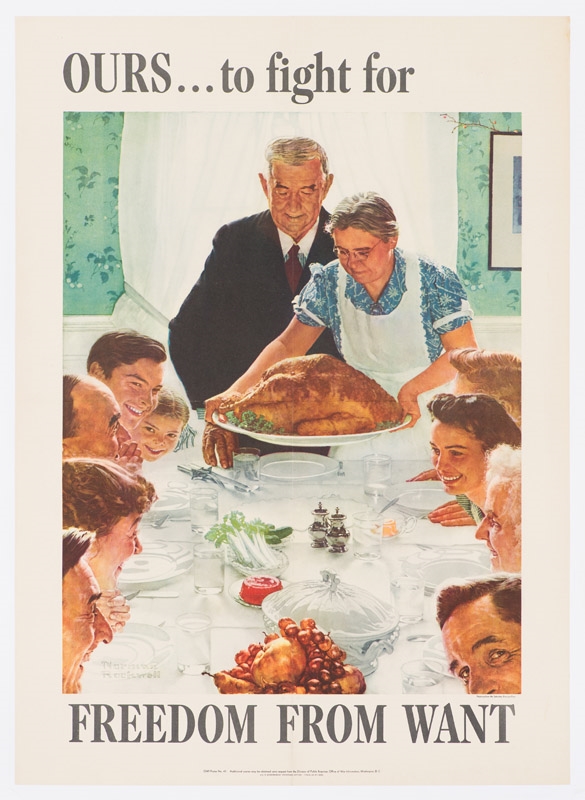 Norman Rockwell | The Four Freedoms (1943) | MutualArt