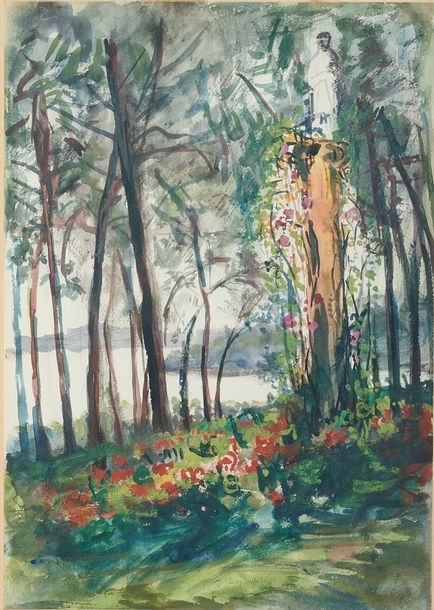 Pierre Laprade | The Virgin in a landscape | MutualArt