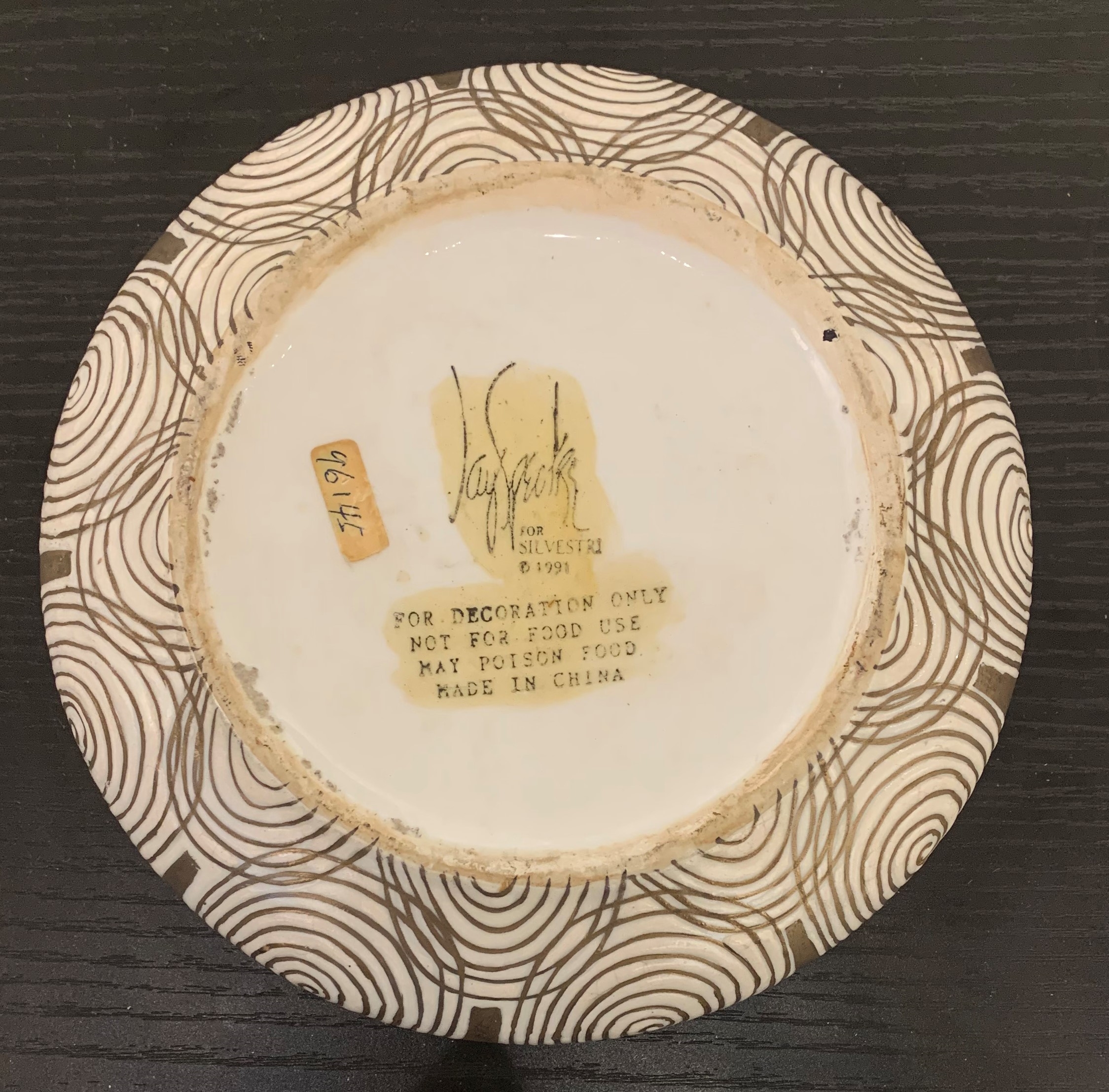 Jay Spectre | Round Lidded Box for Silvestri (1991) | MutualArt