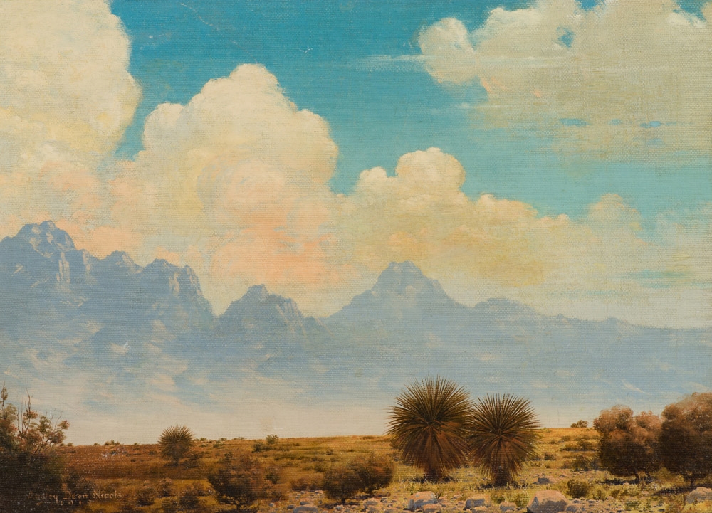 Audley Dean Nichols | Superstition Mountains (1915) | MutualArt