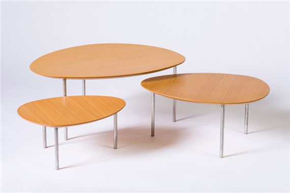 Jon Gasca | (3) Eclipse Nesting Tables | MutualArt