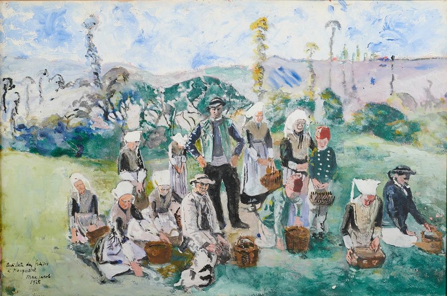 Max Jacob | Strawberry picking in Plougastel (1926) | MutualArt