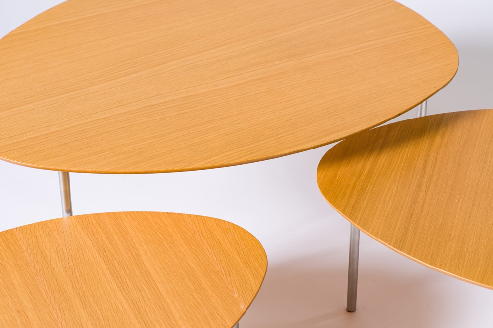 Jon Gasca | (3) Eclipse Nesting Tables | MutualArt