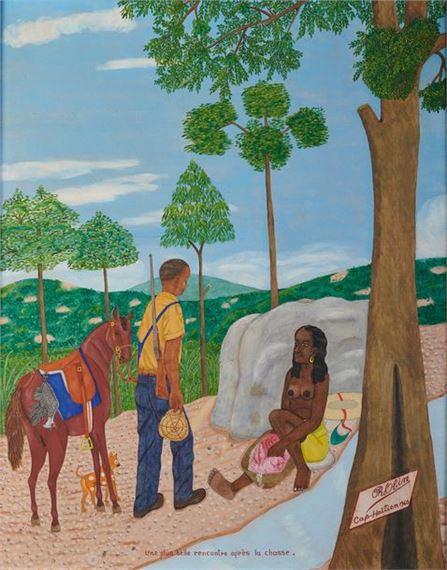 Philomé Obin | A More Beautiful Encounter after the Hunt (60) | MutualArt