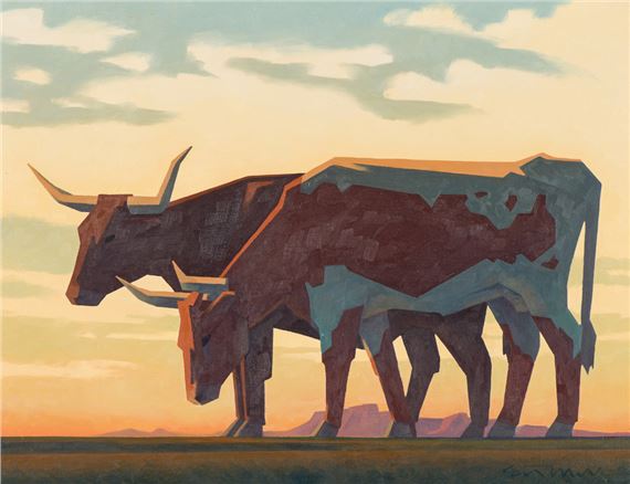 Ed Mell | Chino Longhorns | MutualArt