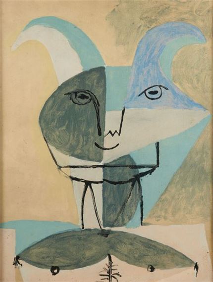 Pablo Picasso | Blue Fauna (1960) | MutualArt