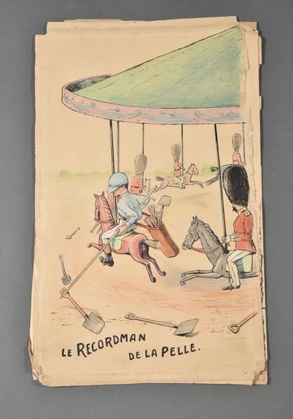 Emile Cohl | Set of four drawings: (1927) | MutualArt