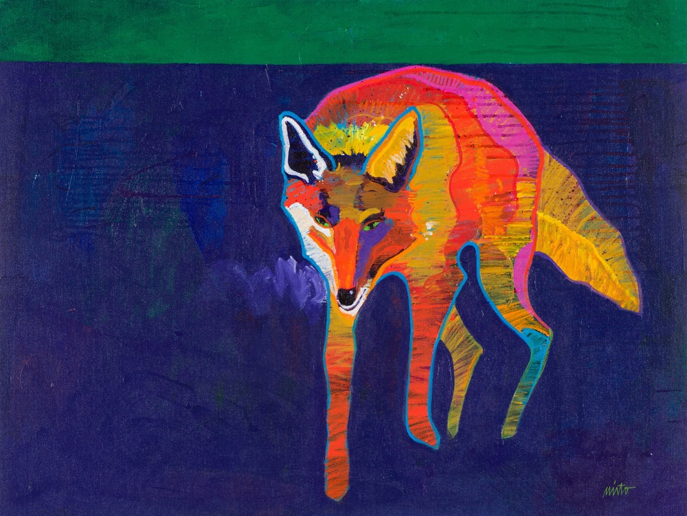 John Nieto | Coyote Medicine (1993) | MutualArt