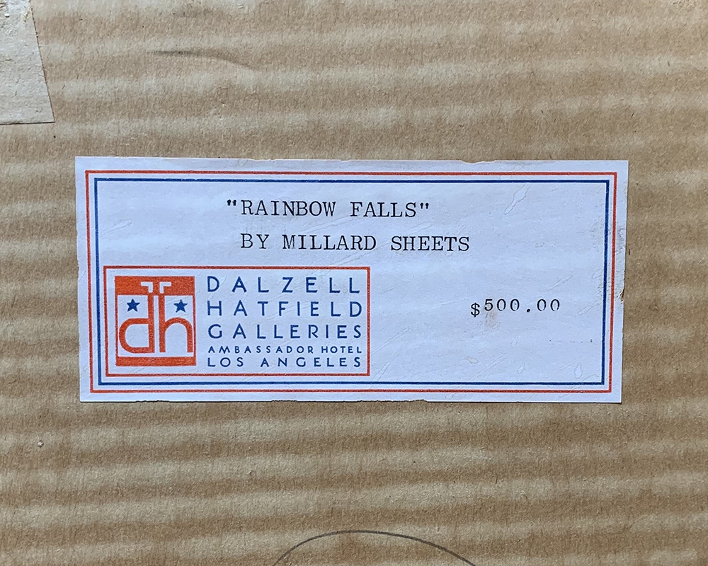 Millard Sheets | Rainbow Falls | MutualArt