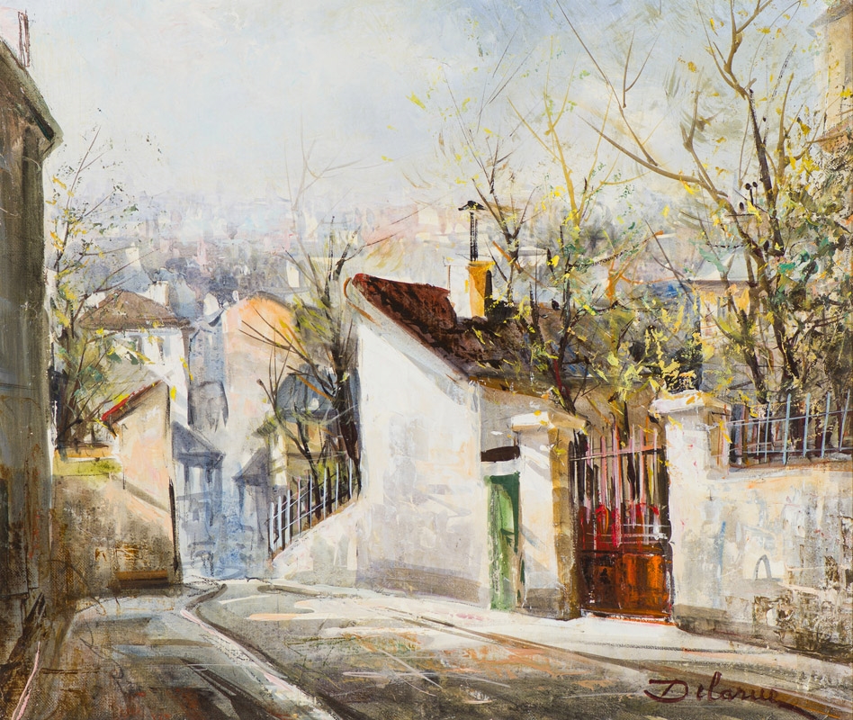 Lucien Delarue | Paris Roofs | MutualArt