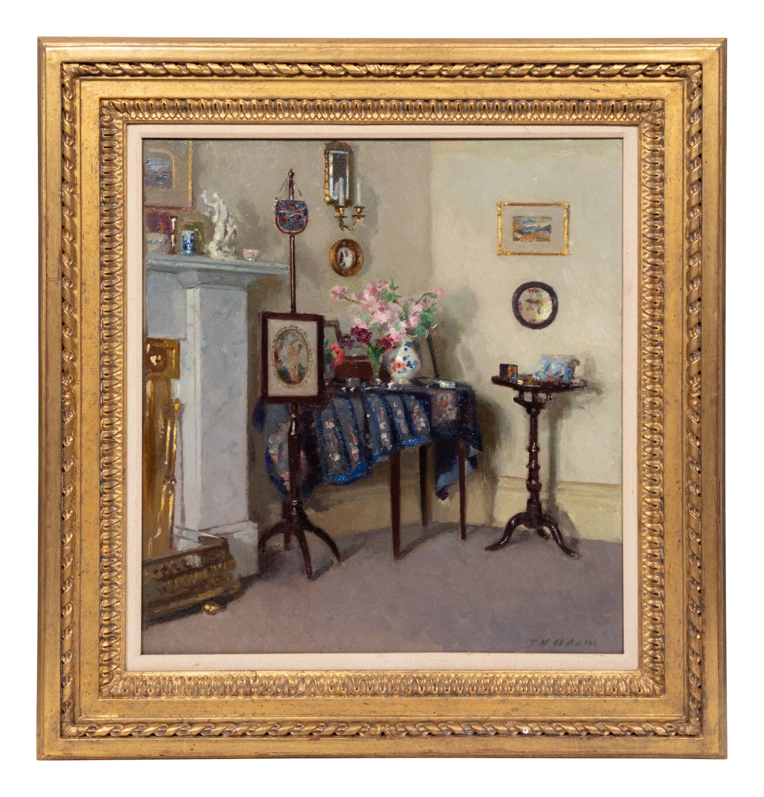 Patrick William Adam | A Graceful Interior | MutualArt