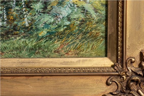 Edmund George Warren | Farmers and Horses in a Field | MutualArt