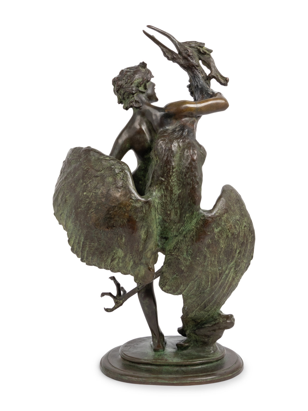 Frederick William MacMonnies | Young Faun with Heron (20th Century ...