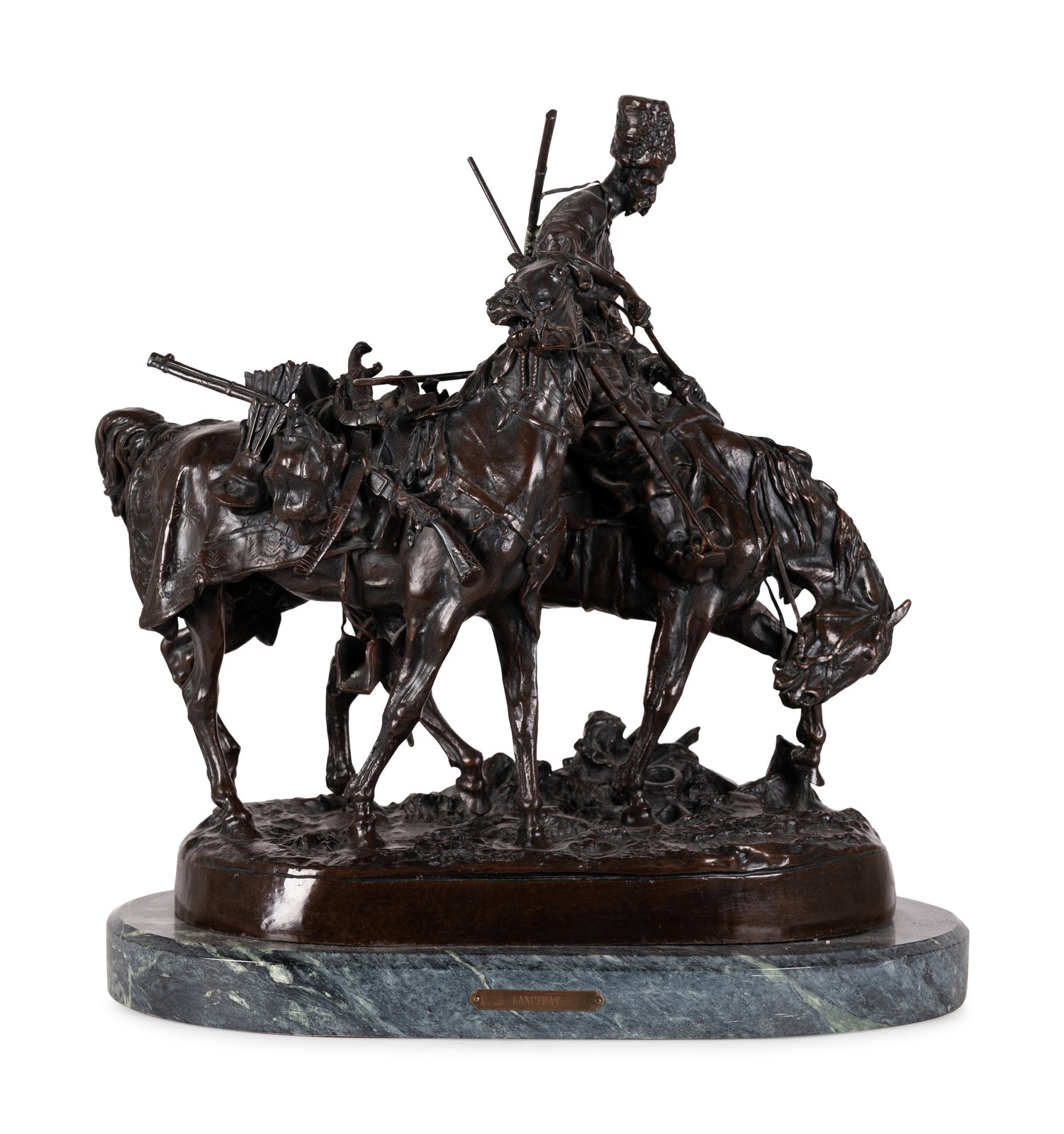 Evgeny Alexandrovitch Lanceray | Cossack After the Battle | MutualArt