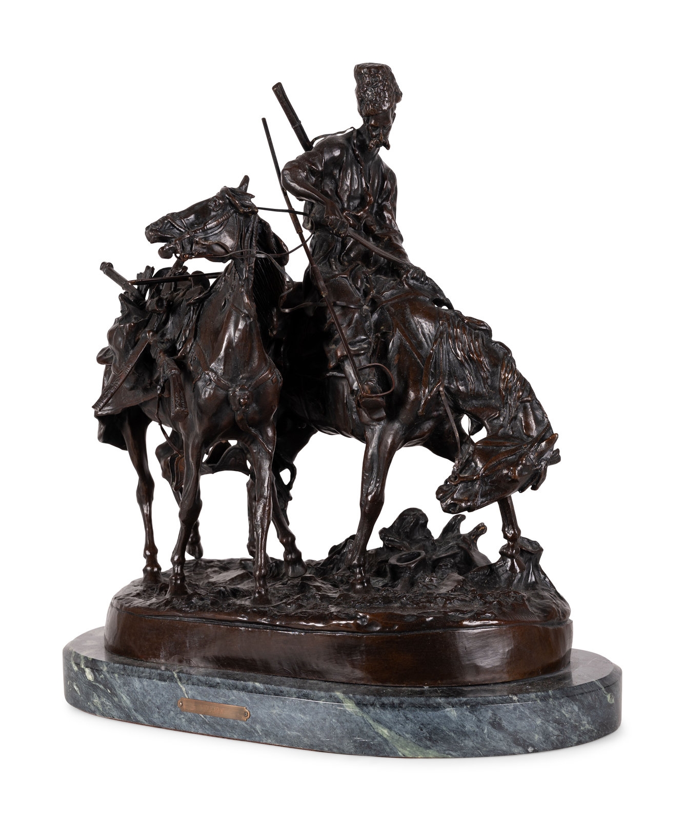 Evgeny Alexandrovitch Lanceray | Cossack After the Battle | MutualArt