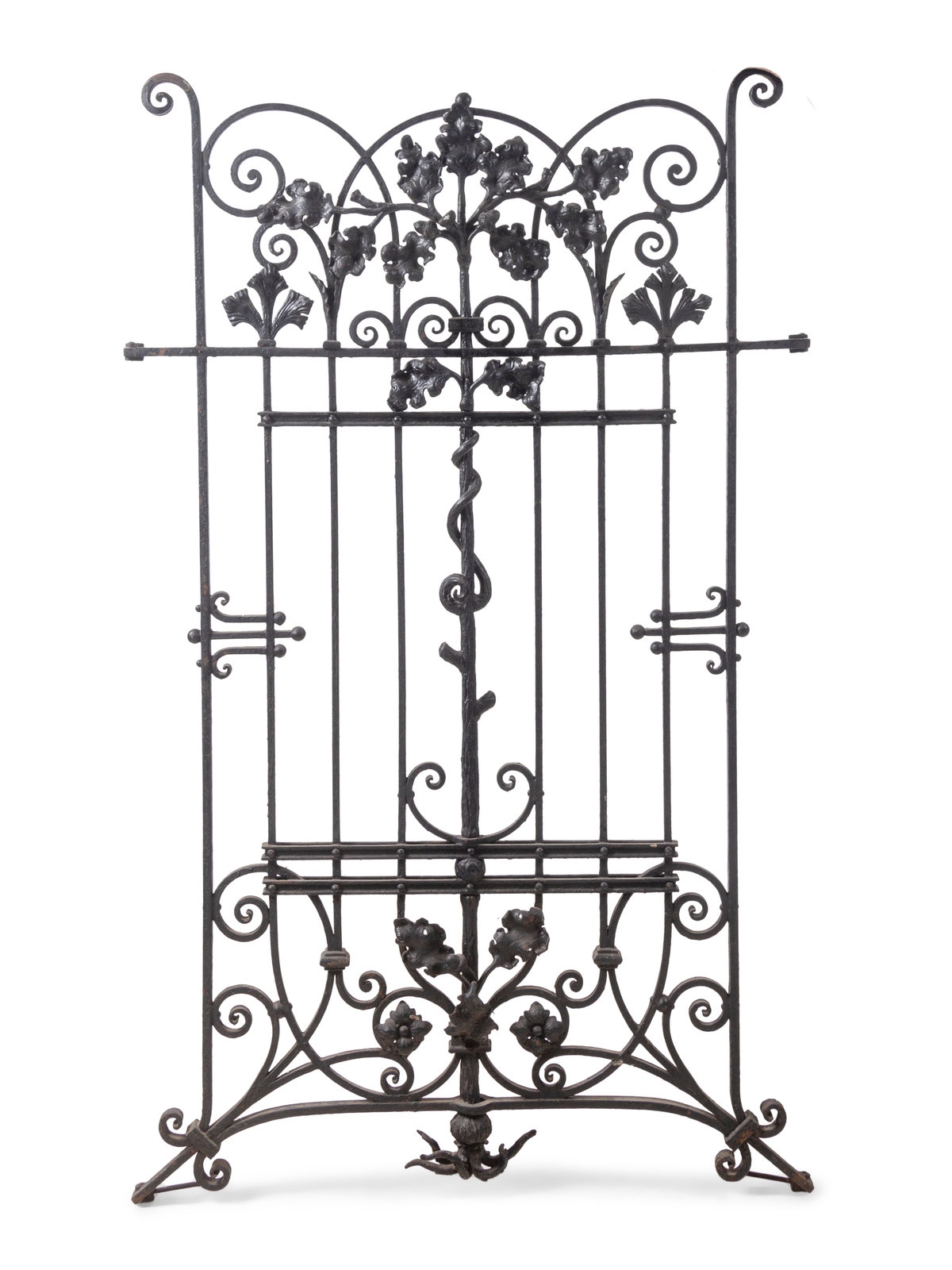 Cyril Colnik | A Cyril Colnik Wrought Iron Six-Piece Grille from the ...
