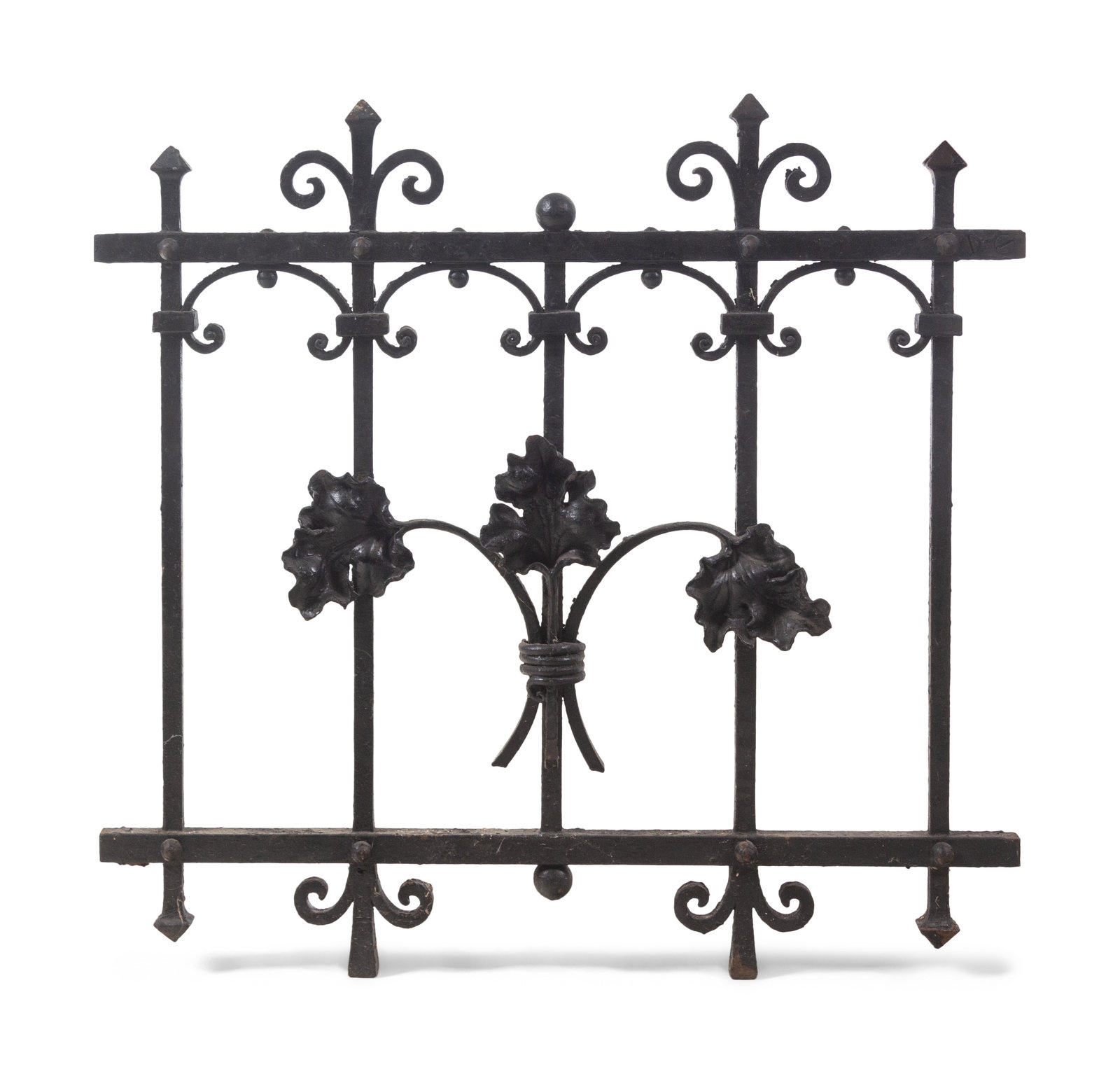 Cyril Colnik | A Cyril Colnik Wrought Iron Six-Piece Grille from the ...