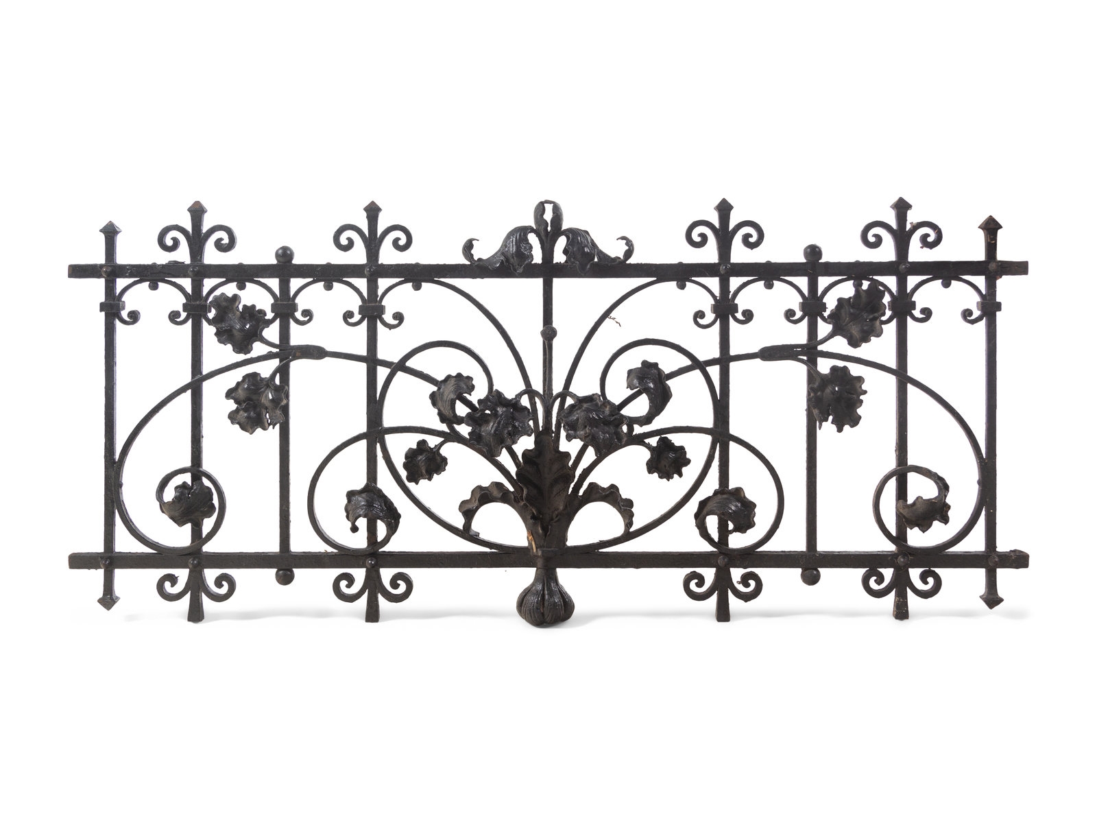 Cyril Colnik | A Cyril Colnik Wrought Iron Six-Piece Grille from the ...