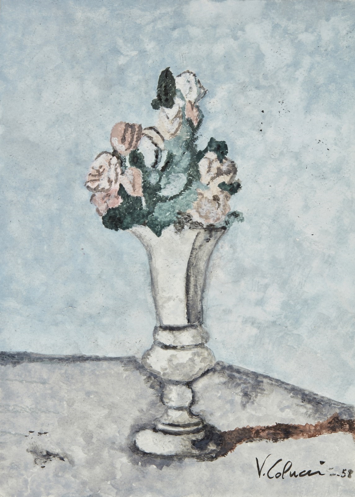 Vincenzo Colucci | Omaggio a Morandi. (1958) | MutualArt