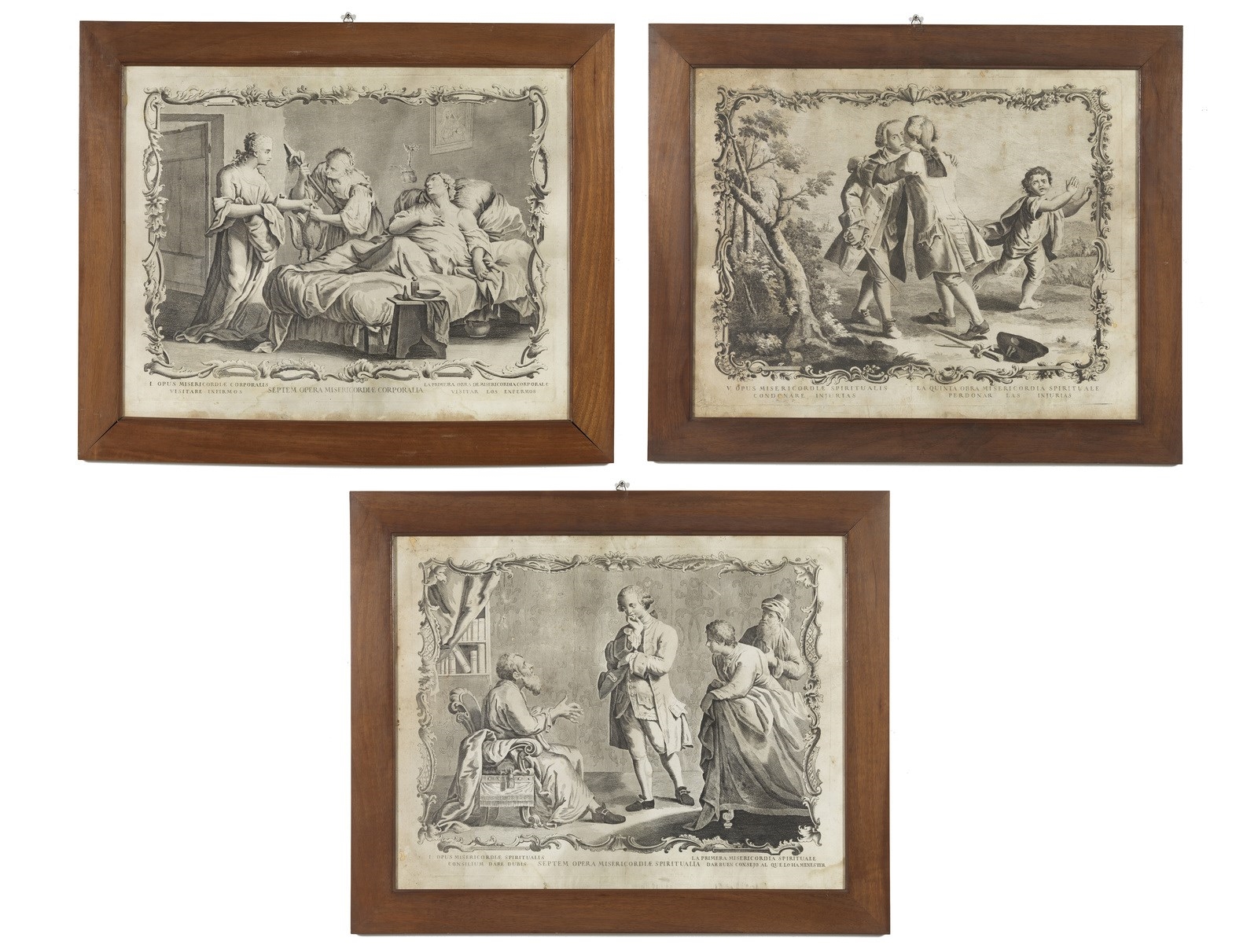 Giovanni Volpato | Corporal works of mercy (1768) | MutualArt