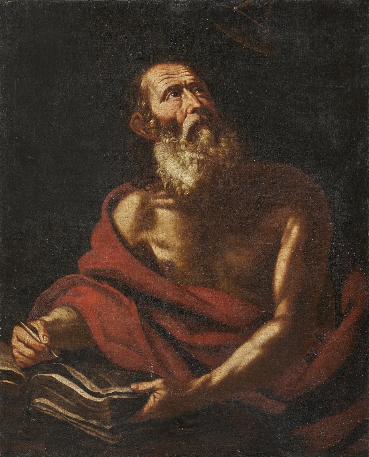 Neapolitan School, 17th Century | Saint Jerome | MutualArt