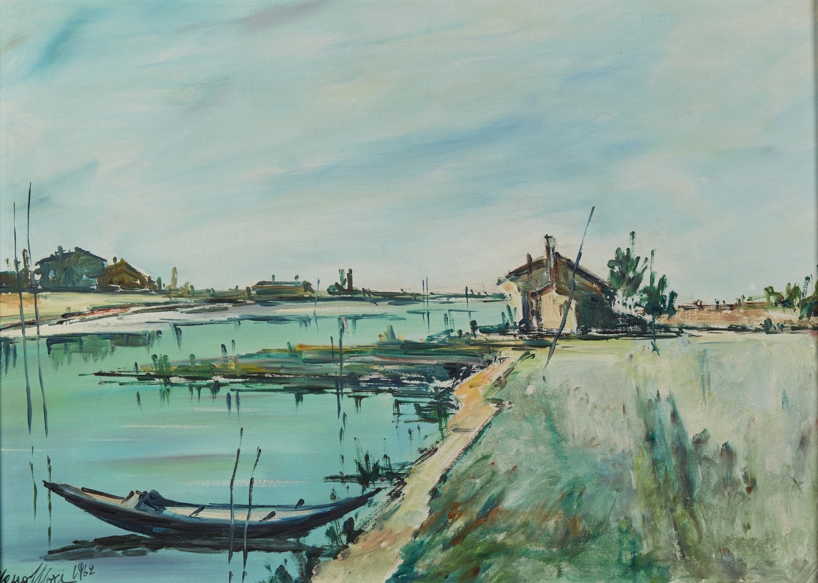 Neno Mori | Paesaggio di barena (1962) | MutualArt