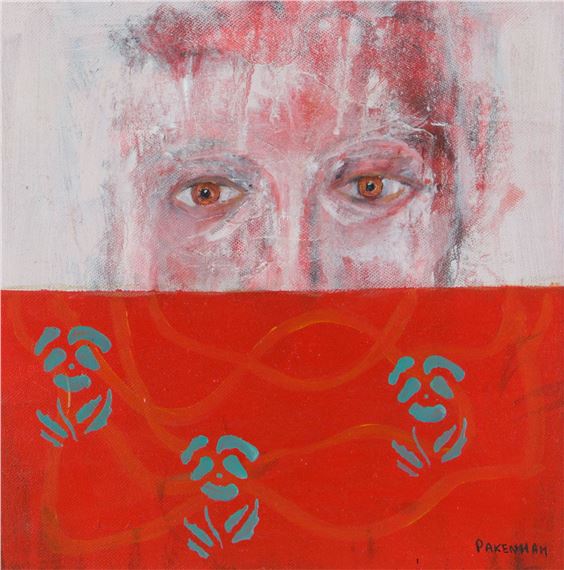 Jack Pakenham | GLIMPSED HEAD VI (2016) | MutualArt