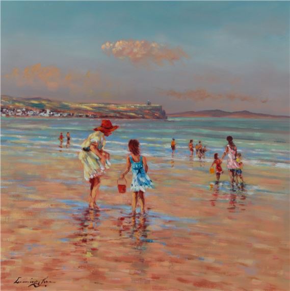 William Cunningham | THE RED HAT AND BUCKET | MutualArt