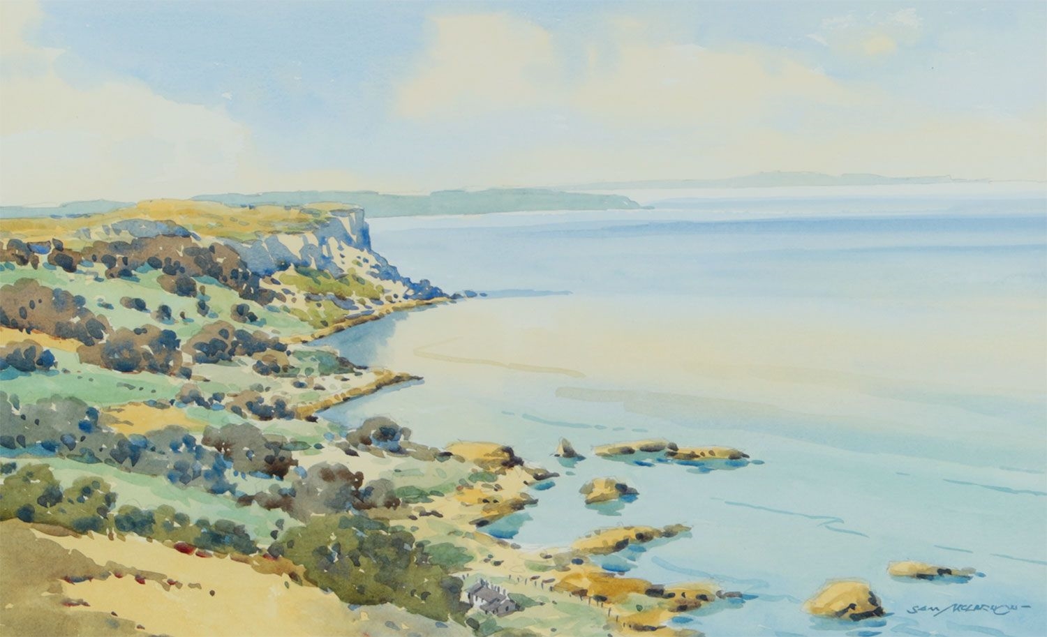 Samuel McLarnon | THE ANTRIM COAST | MutualArt