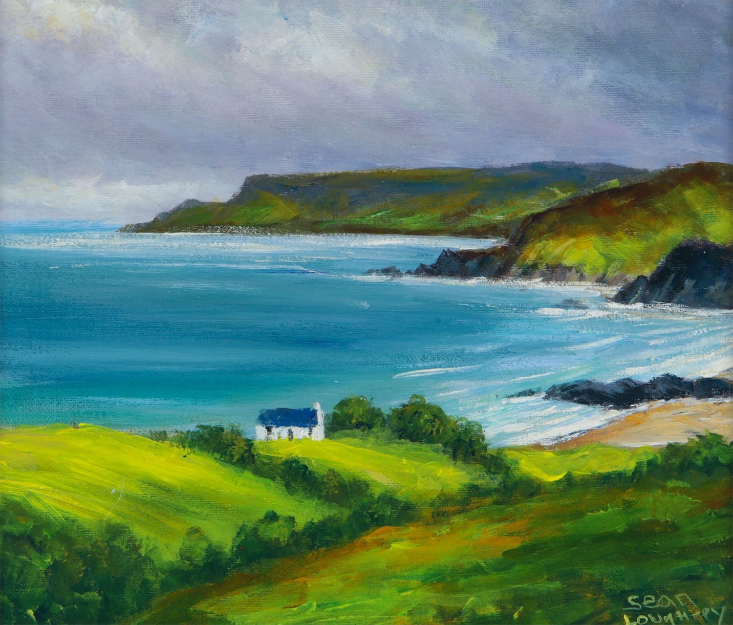 Sean Loughrey | THE ANTRIM COAST | MutualArt