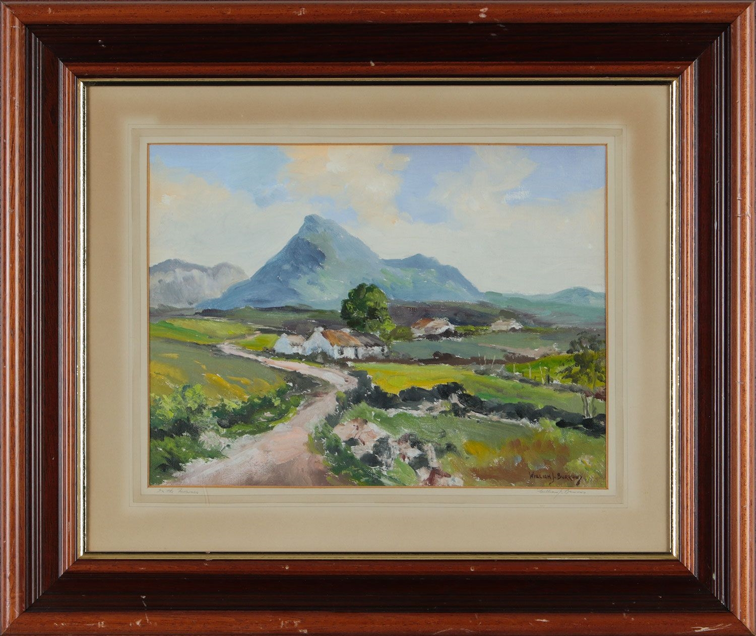 William J. Burrows | IN THE MOURNES | MutualArt