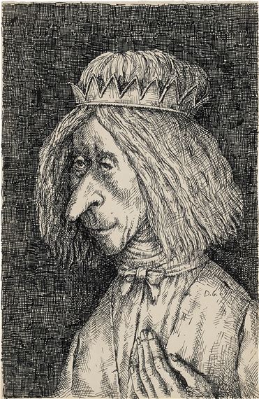 Domenico Gnoli | The Poor King (65) | MutualArt