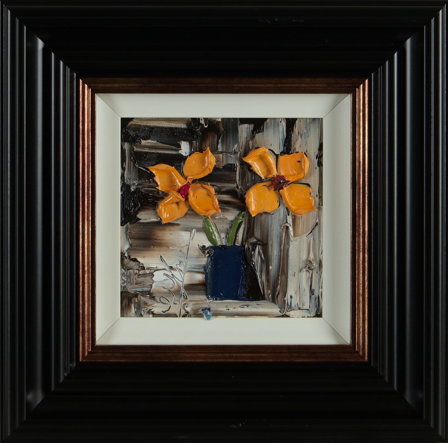 Colin Flack | YELLOW FLOWERS IN A VASE | MutualArt