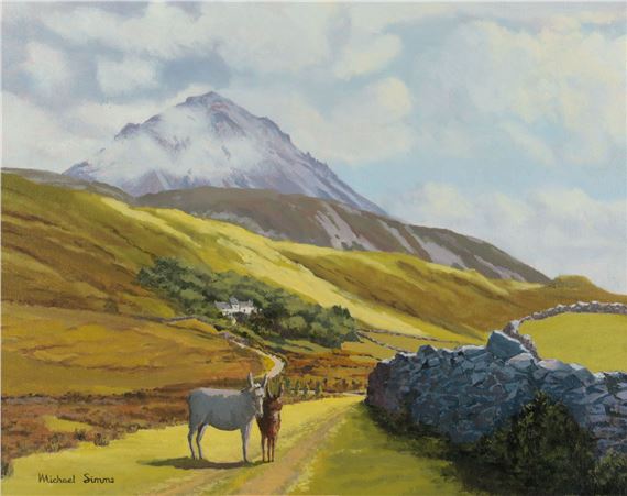 Michael Simms | DONKEYS | MutualArt