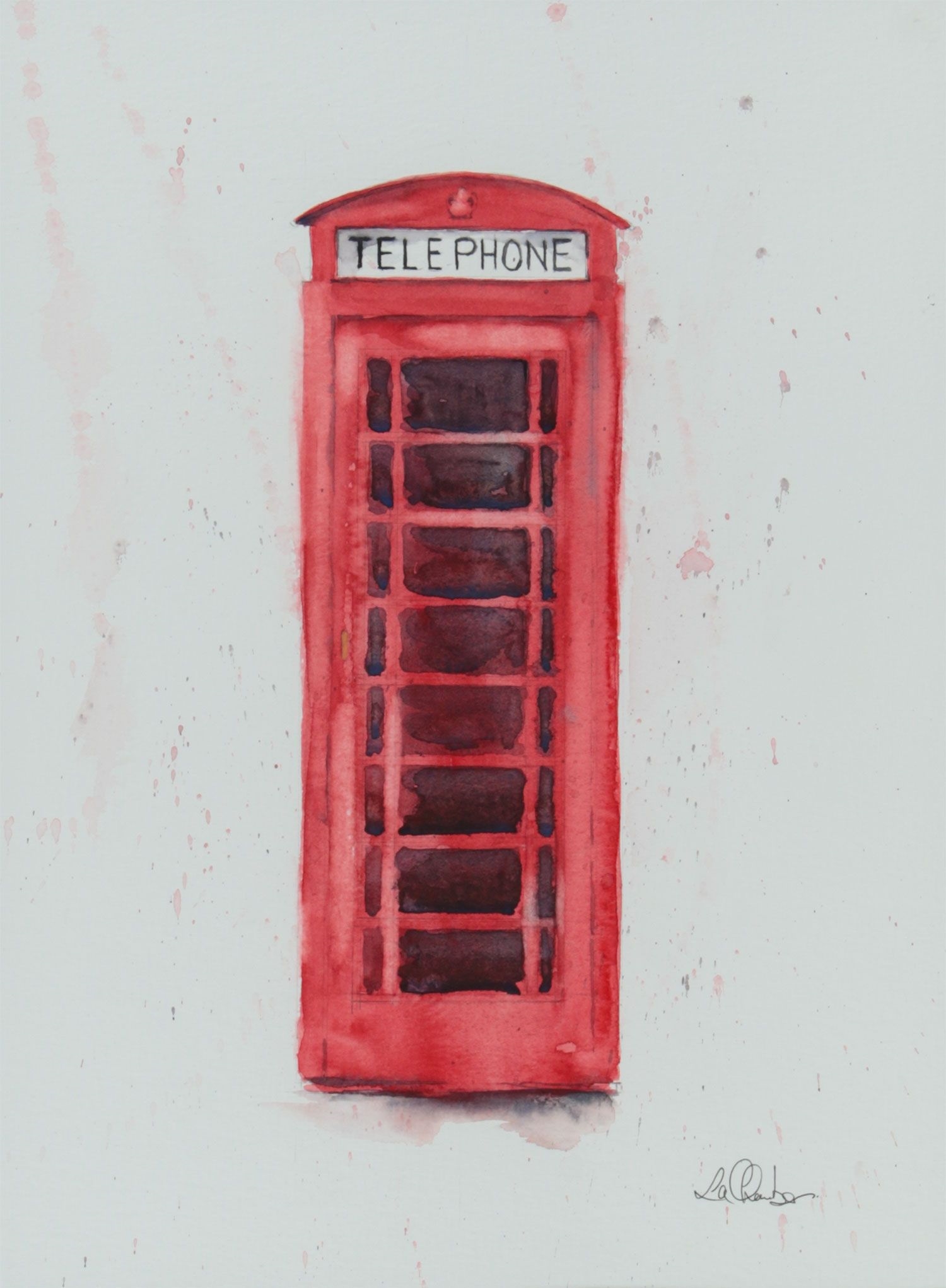 Lawrence Chambers | TELEPHONE BOX | MutualArt