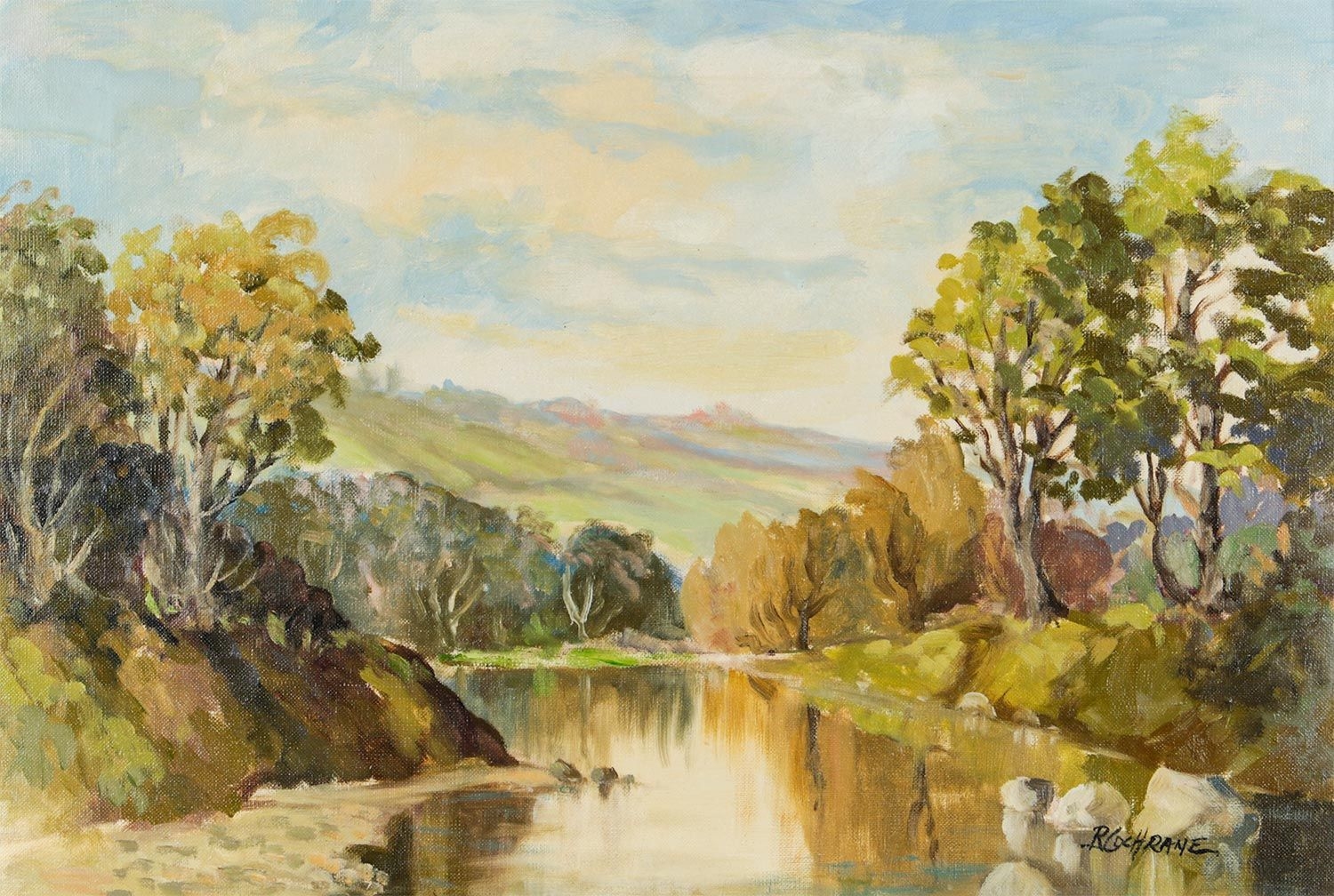 Ray Cochrane | THE RIVER DUN AT KNOCKNACARRY | MutualArt