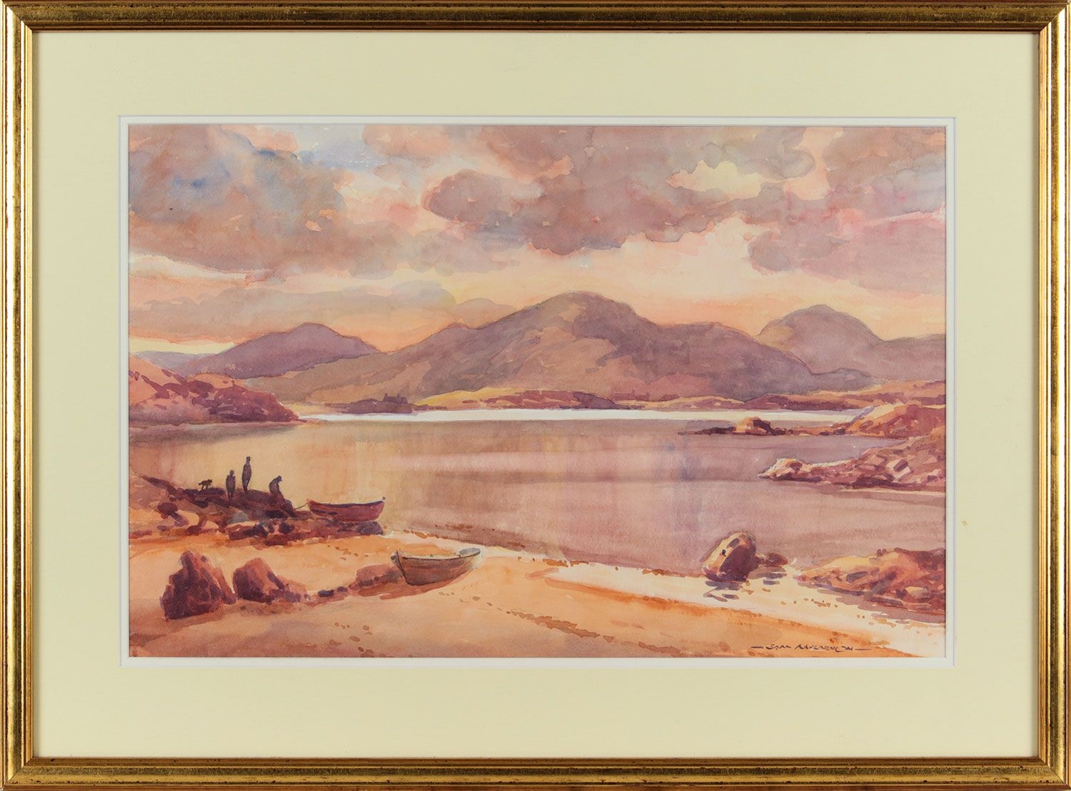 Samuel McLarnon | FISHERMEN DONEGAL | MutualArt