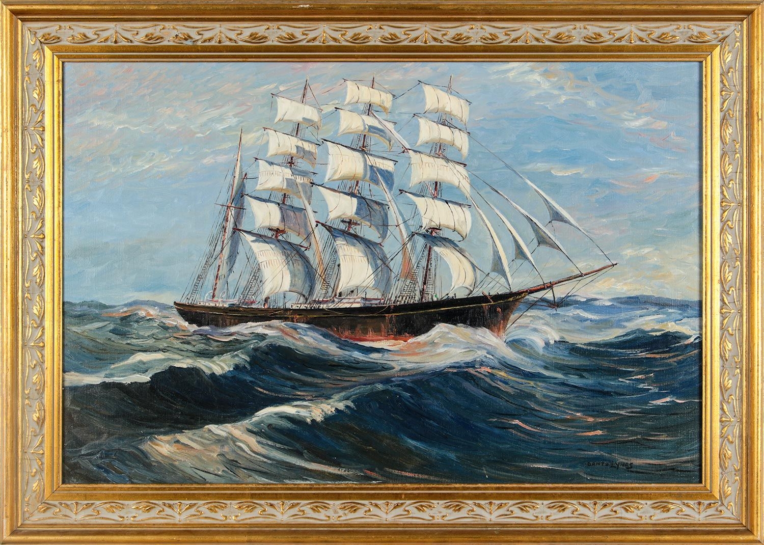 Dante Lynas | SAILING SHIP BARQUE | MutualArt