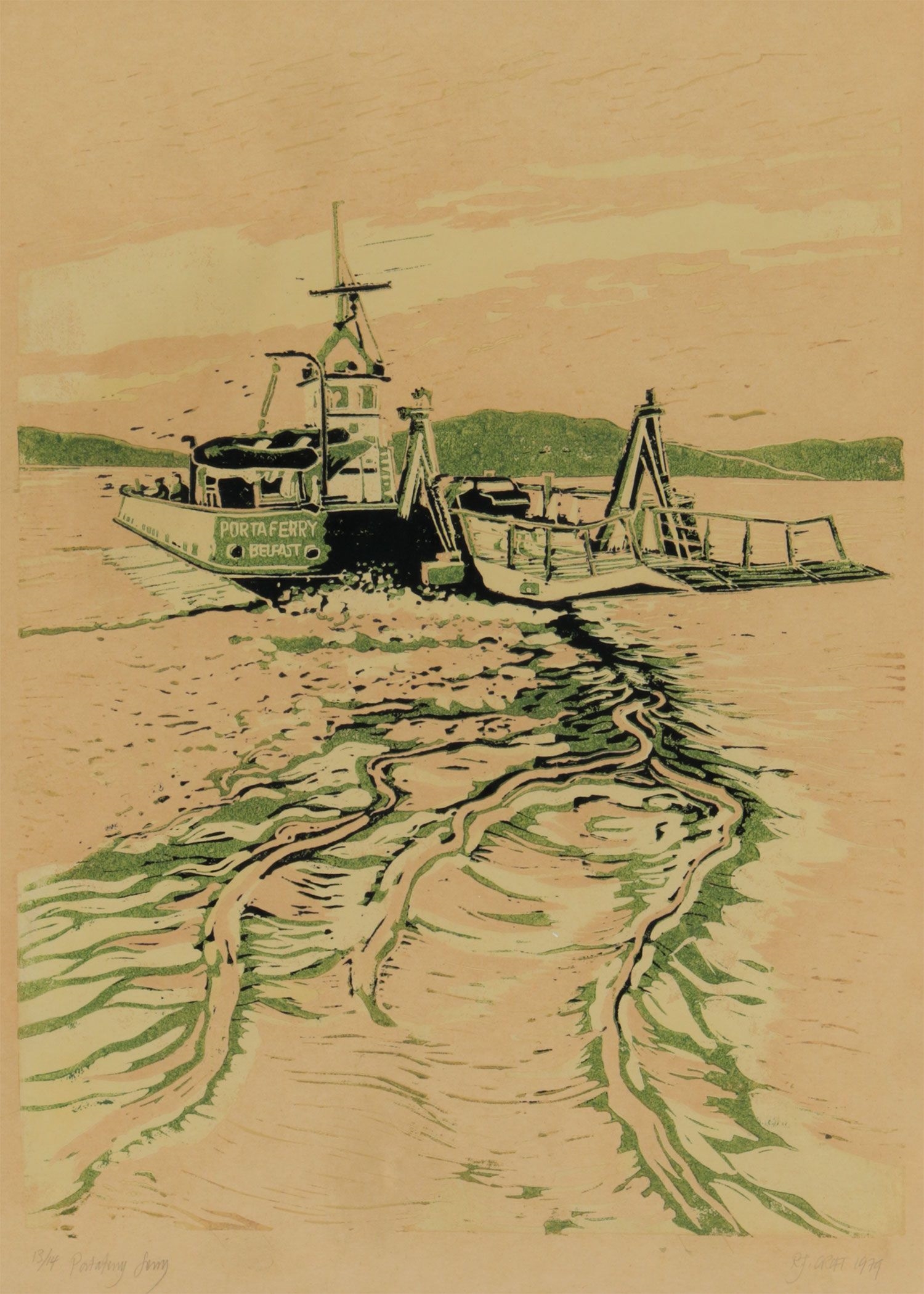 Richard Croft | PORTAFERRY FERRY | MutualArt