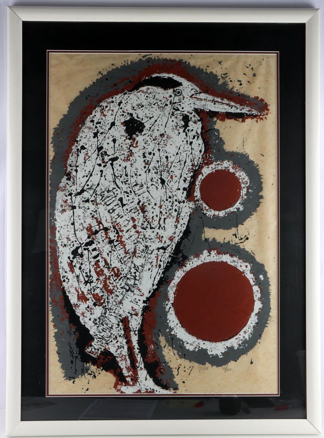 Karl Zerbe | White Heron | MutualArt